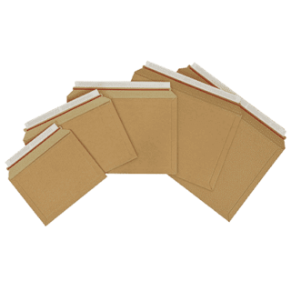 Capacity Book & Magazine Mailers | Cardboard Envelopes | Mailcoms Ltd
